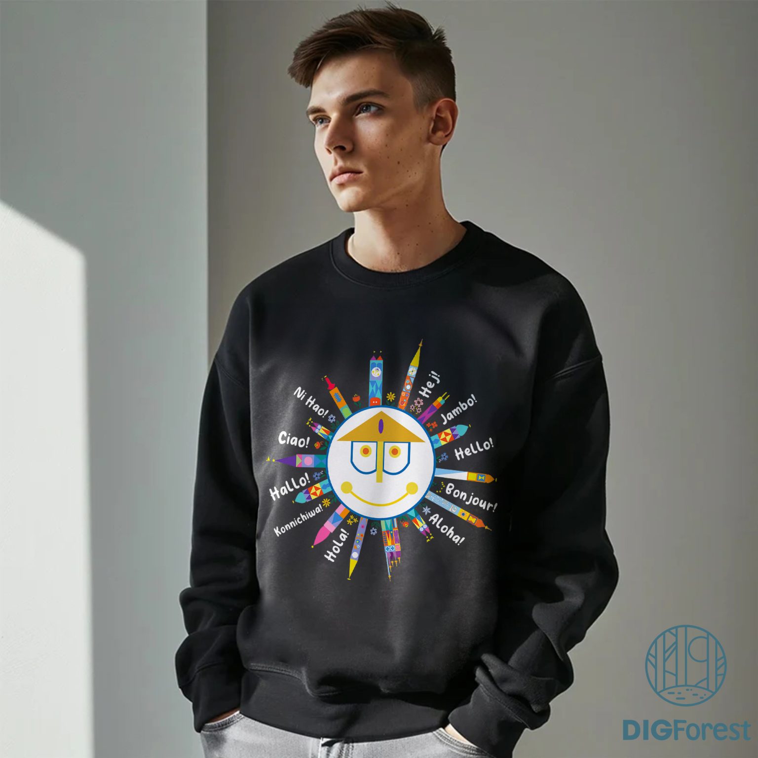 It’s a Small World Shirt – Magic Kingdom Tee, Cute Colorful Many ...