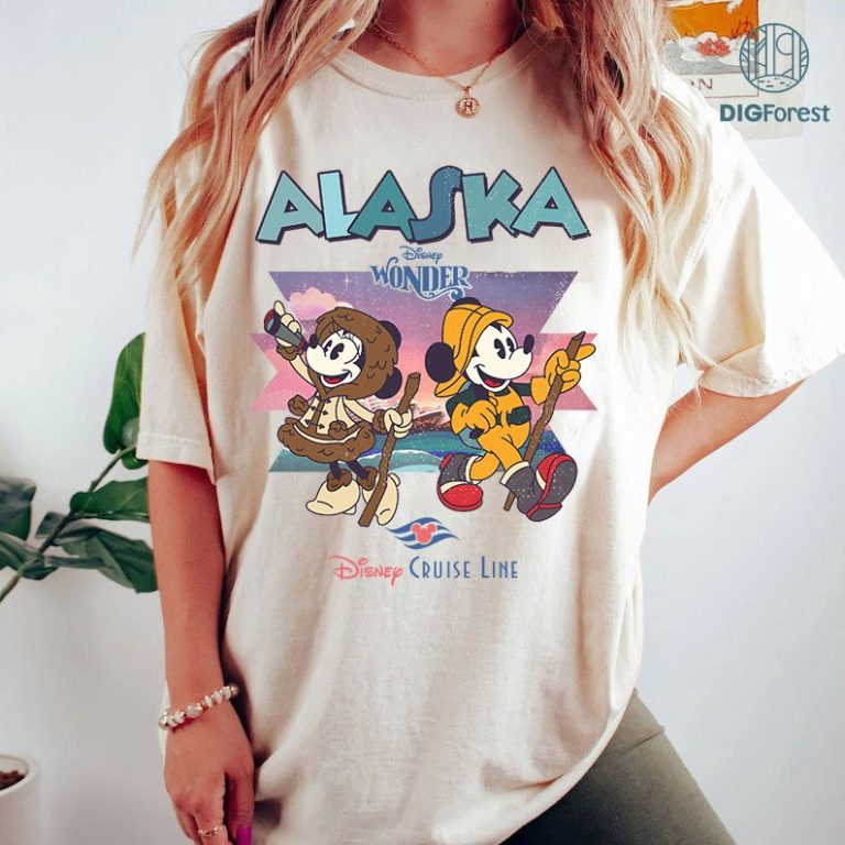 Alaska Family Cruise Shirt, Mickey Minnie Cruise Sublimation, Alaska ...