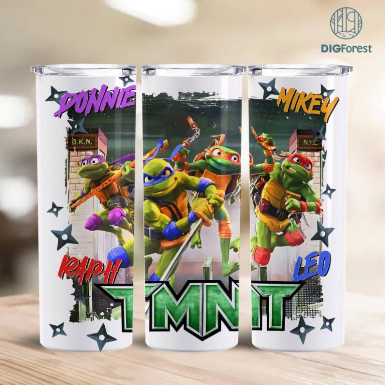 Ninja Tumbler Tumbler Wrap PNG, Skinny Tumbler Digital Design Png ...