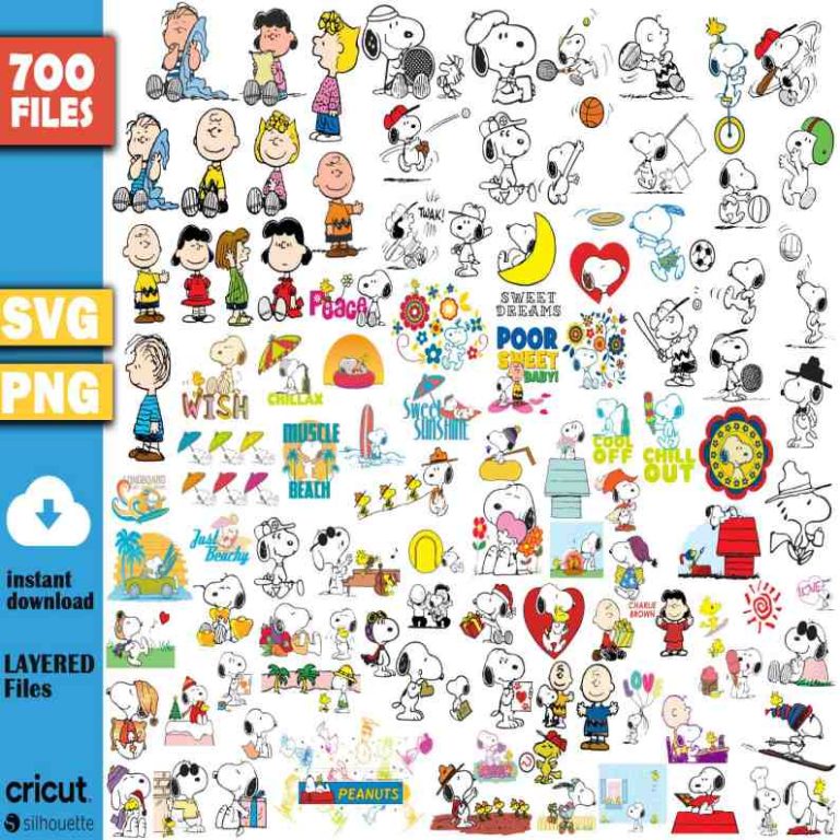 Snoopy Mega Bundle Png Files, Peanuts Cute Dog Png Bundle, Snoopy ...