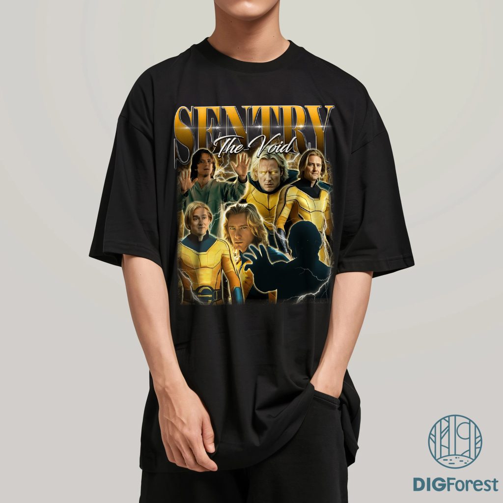 Sentry Bootleg Rap Shirt – The New Avengers Bob Lewis Pullman Homage ...